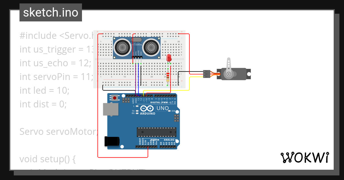 servo door - Wokwi ESP32, STM32, Arduino Simulator servo door - Wokwi ESP32, STM32, Arduino Simulator