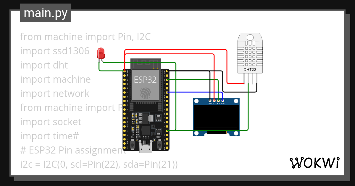 esp32-micropython-ssd1306 Copy - Wokwi ESP32, STM32, Arduino Simulator