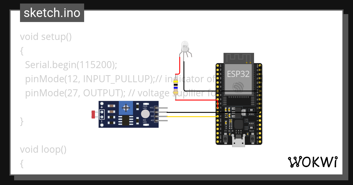ran yossi hazan ldr - Wokwi ESP32, STM32, Arduino Simulator