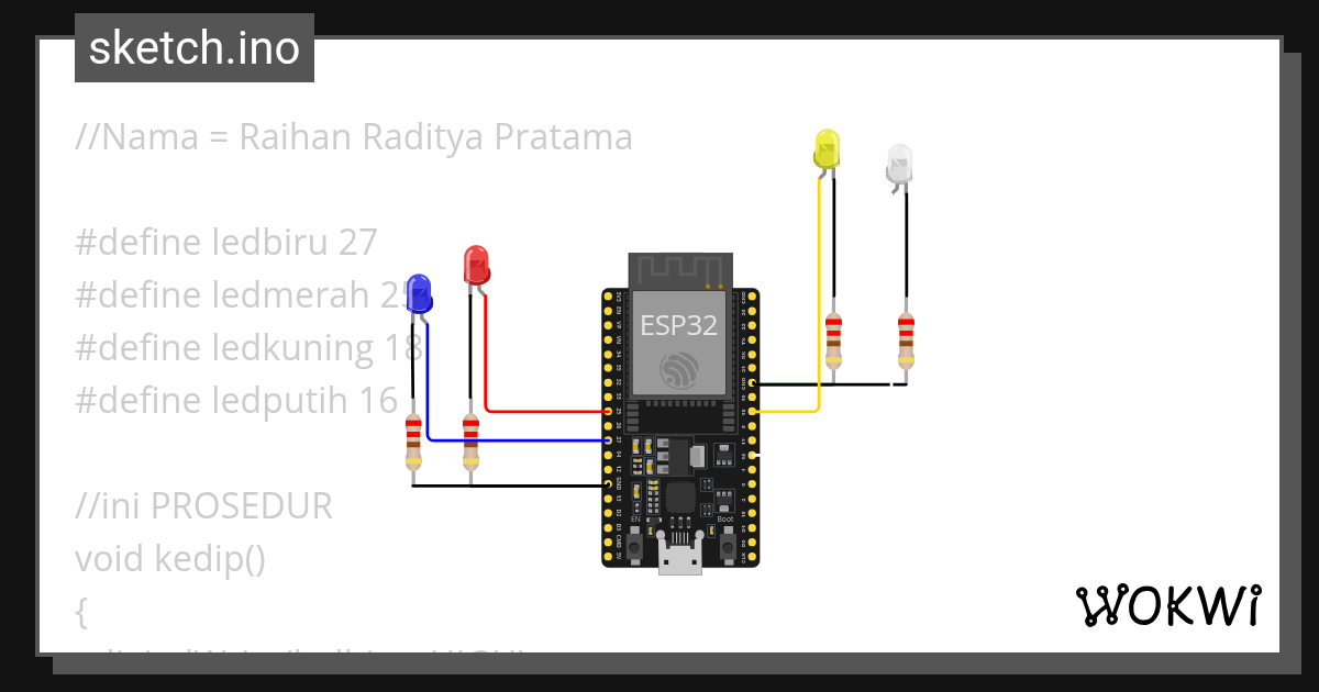 yukii - Wokwi ESP32, STM32, Arduino Simulator