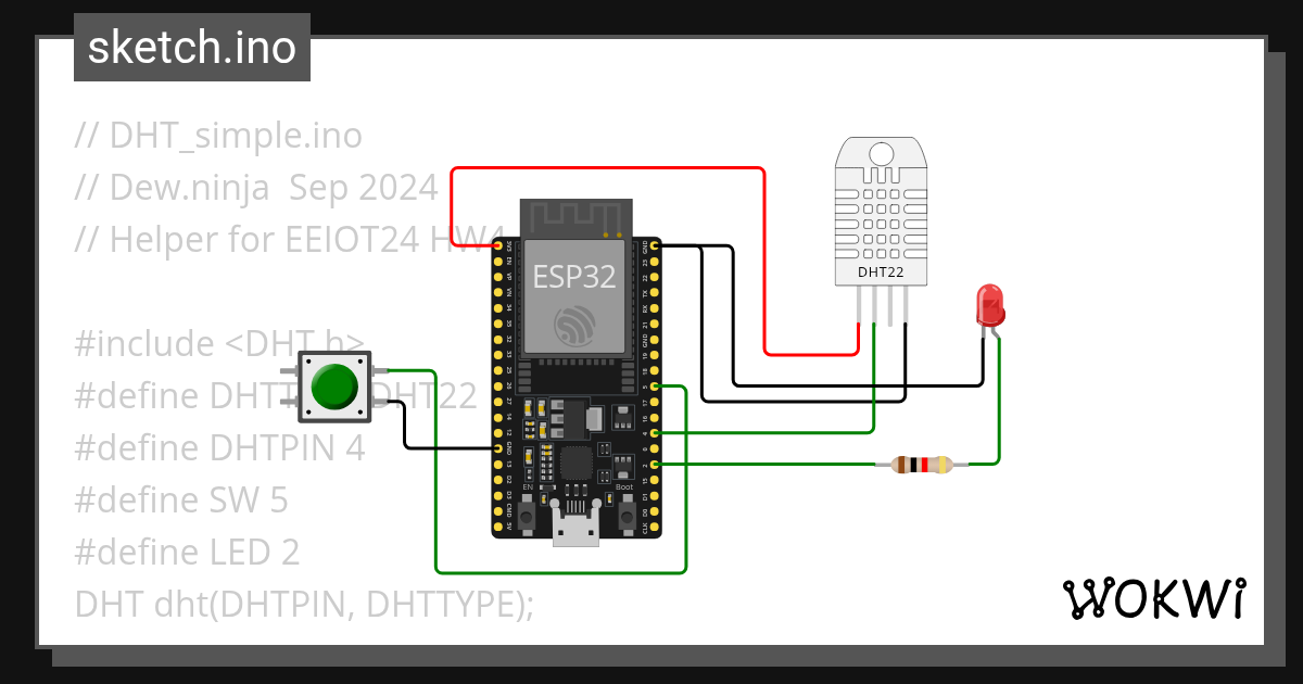 IOT_HW4 - Wokwi ESP32, STM32, Arduino Simulator