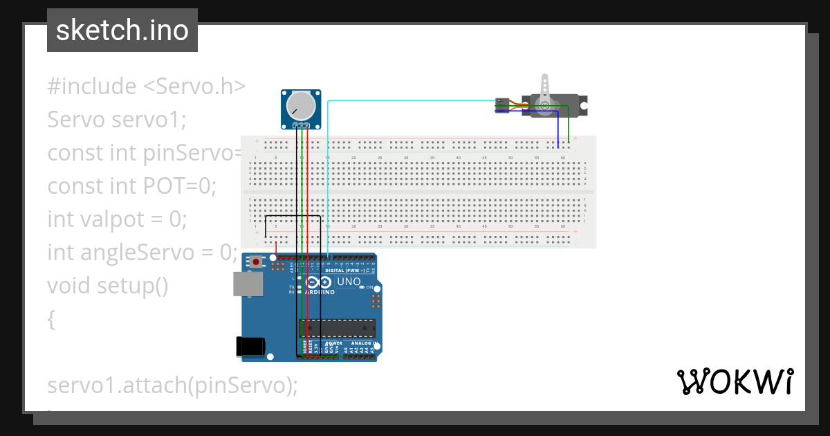 Сервопривод Wokwi Esp32 Stm32 Arduino Simulator 4139