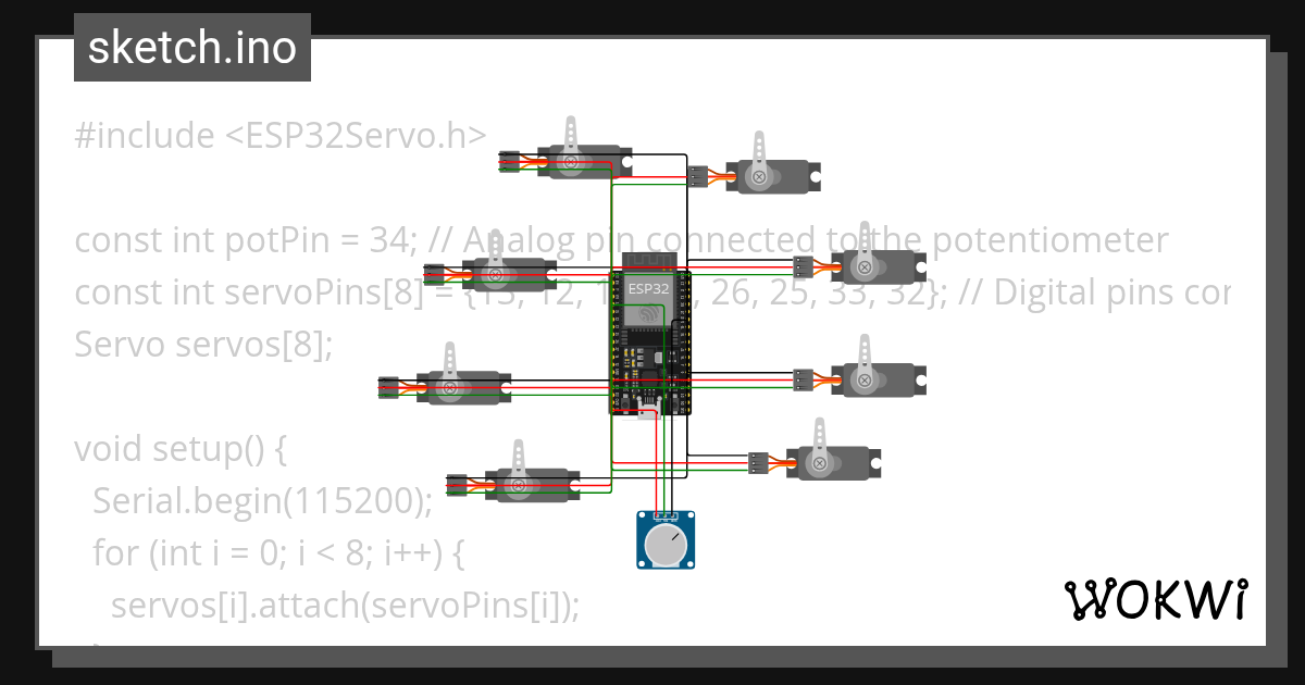 servo - Wokwi ESP32, STM32, Arduino Simulator