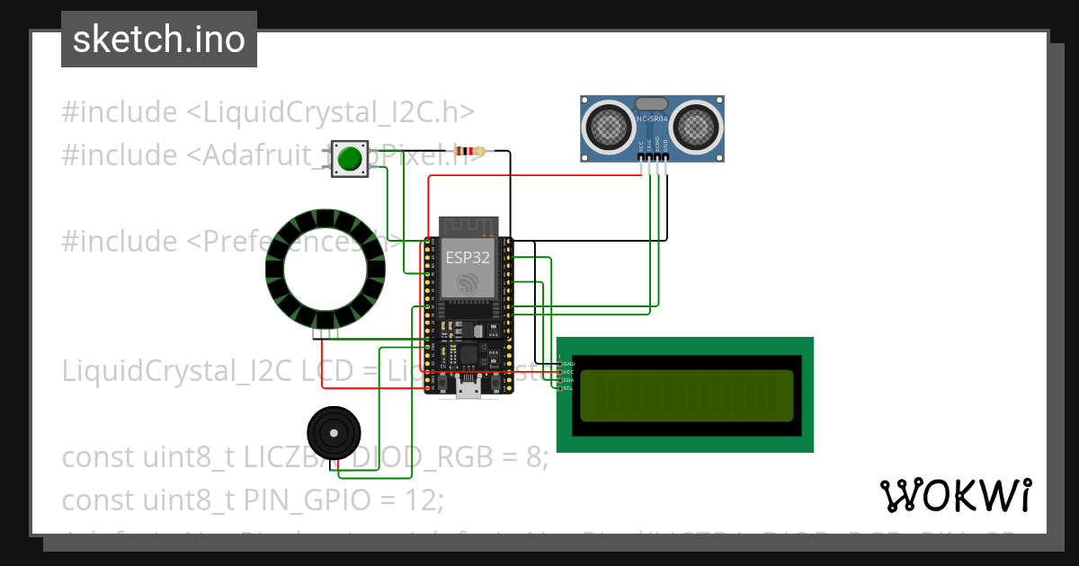 Wokwi - Online ESP32, STM32, Arduino Simulator