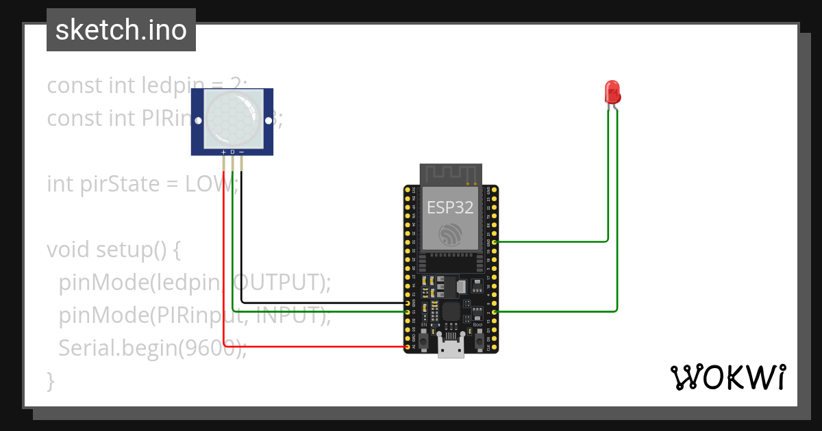 motion detected pir - Wokwi ESP32, STM32, Arduino Simulator motion detected pir - Wokwi ESP32, STM32, Arduino Simulator