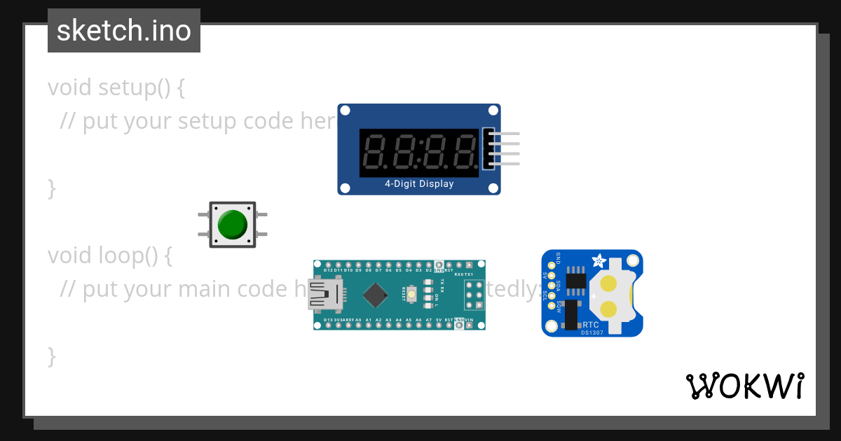 tm1637_example - Wokwi ESP32, STM32, Arduino Simulator tm1637_example - Wokwi ESP32, STM32, Arduino Simulator