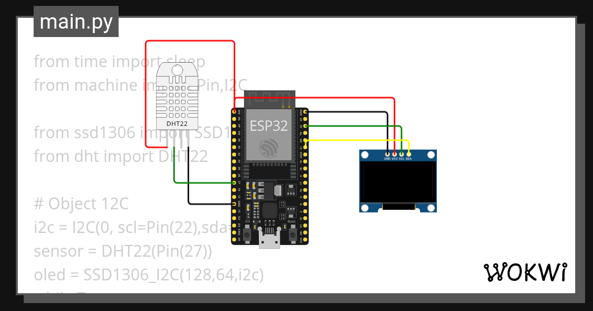 Pantalla de Python - Wokwi ESP32, STM32, Arduino Simulator Pantalla de Python - Wokwi ESP32, STM32, Arduino Simulator