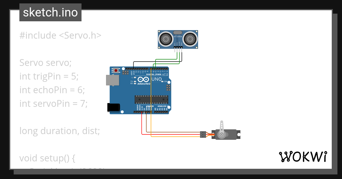 Lixo Automatico Wokwi Esp32 Stm32 Arduino Simulator 4580