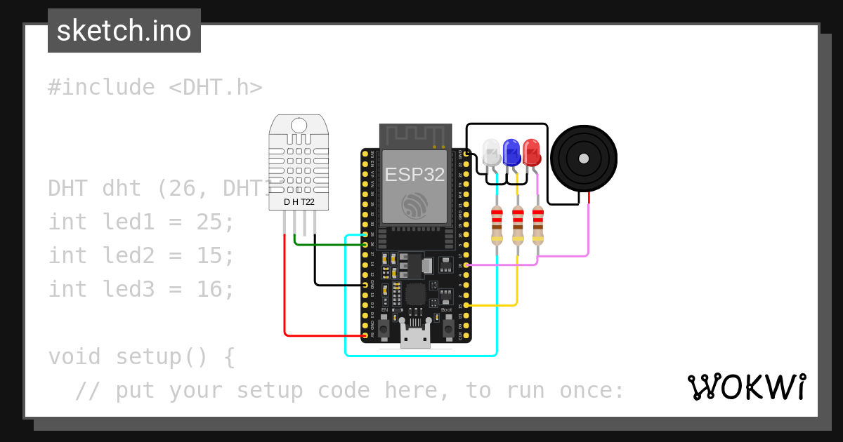 Sensor Dht Wokwi Esp32 Stm32 Arduino Simulator 6421