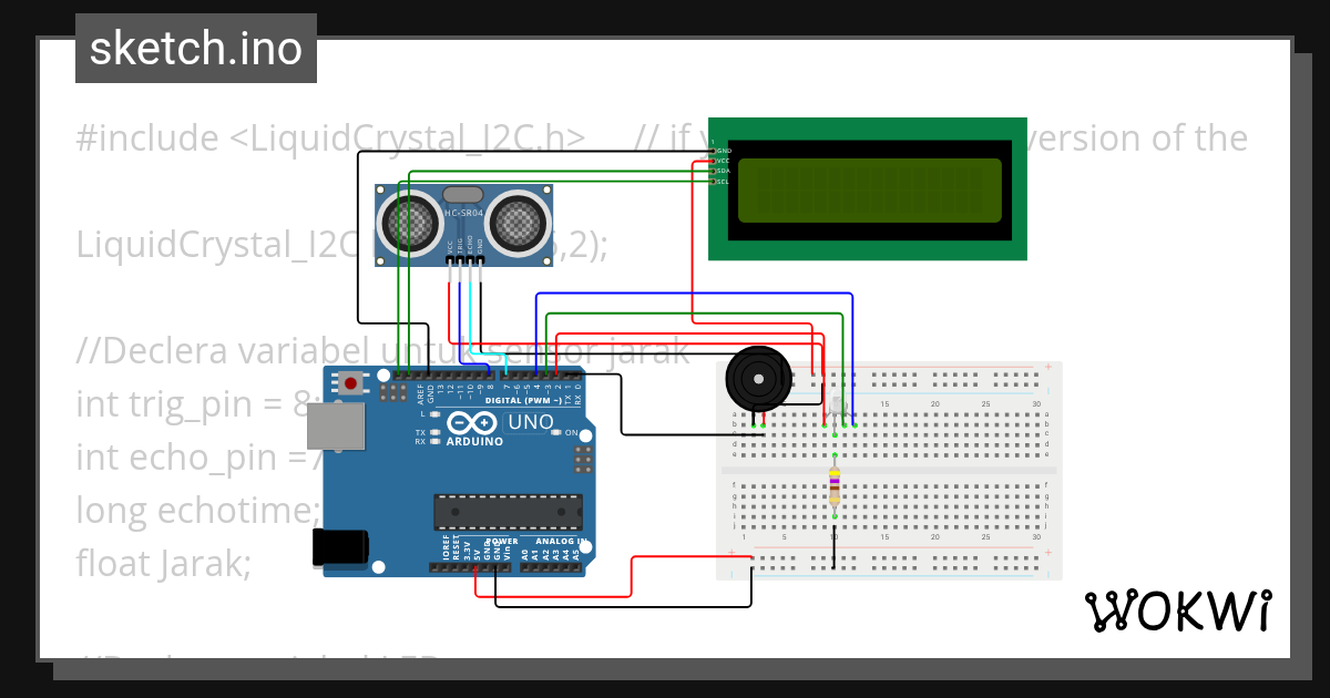 ujian smart parking_queensha_8e - Wokwi ESP32, STM32, Arduino Simulator