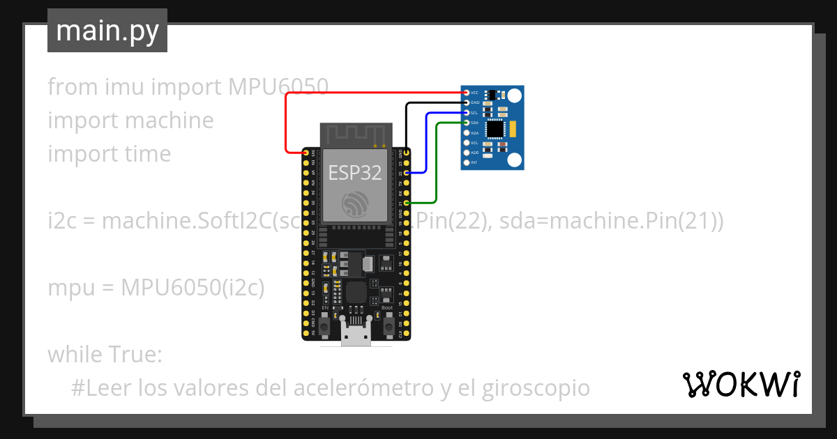 HolaMundo_Giroscopio - Wokwi ESP32, STM32, Arduino Simulator