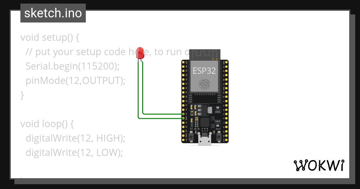122_gugan_LED ... - Wokwi ESP32, STM32, Arduino Simulator 122_gugan_LED ... - Wokwi ESP32, STM32, Arduino Simulator