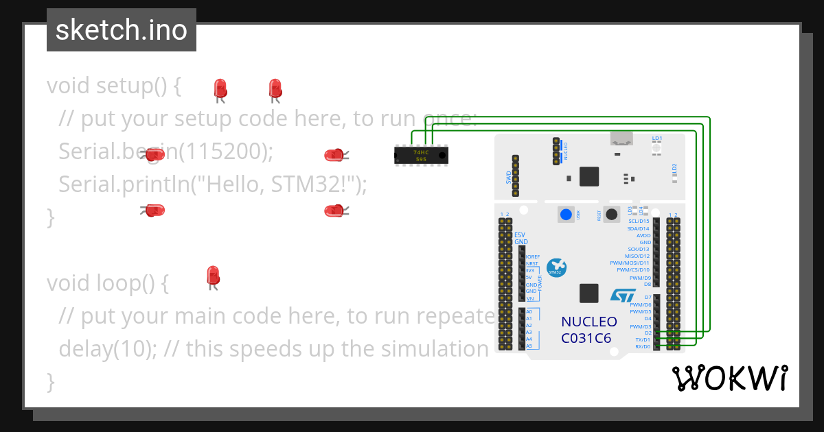 Wokwi Online Esp32 Stm32 Arduino Simulator