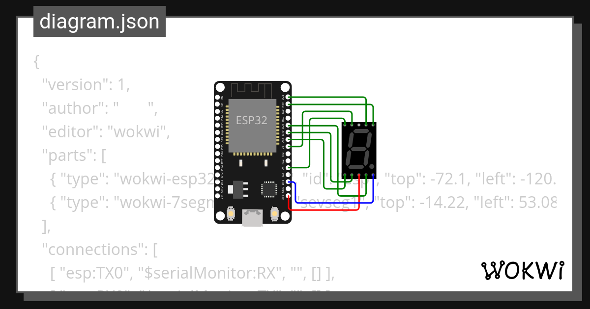 ใบงานที่ 5 การทดลองที่ 1 Wokwi Esp32 Stm32 Arduino Simulator 4433