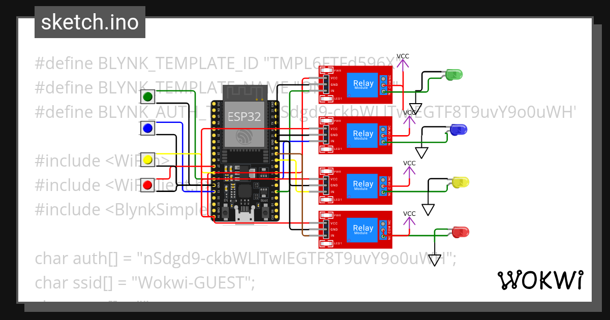 tugas3 - Wokwi ESP32, STM32, Arduino Simulator