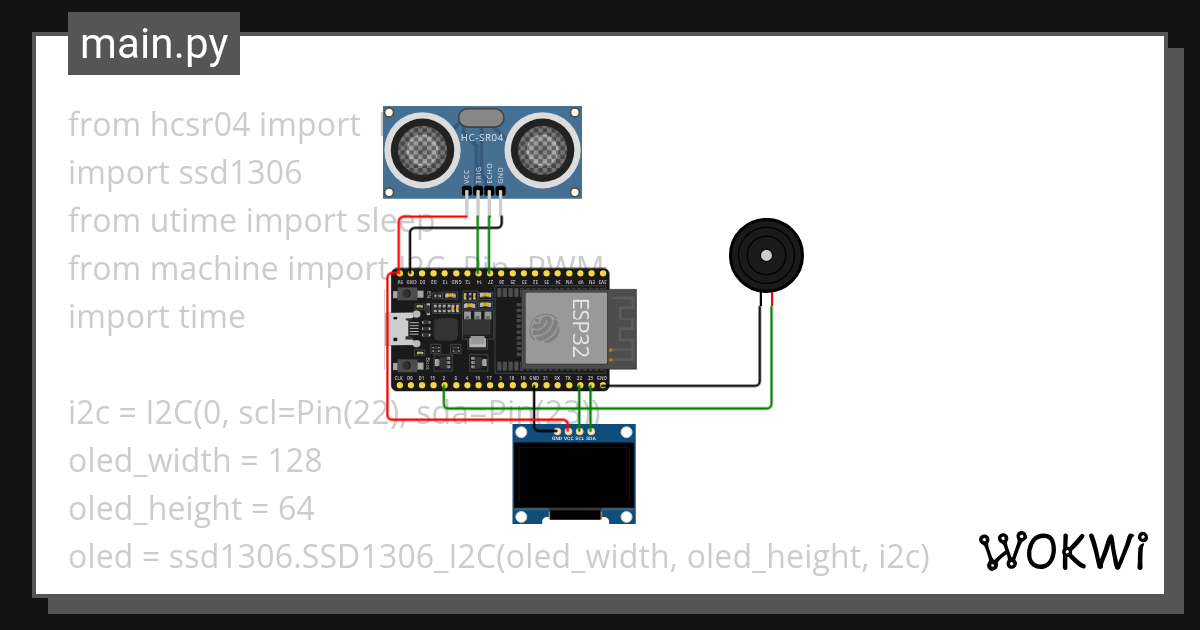 Punpun OLED - Wokwi ESP32, STM32, Arduino Simulator