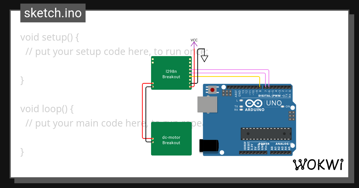 Bioreactor - Motor - Wokwi ESP32, STM32, Arduino Simulator