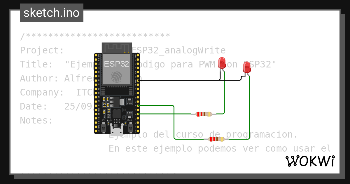 Pwmesp32analogwrite Wokwi Esp32 Stm32 Arduino Simulator