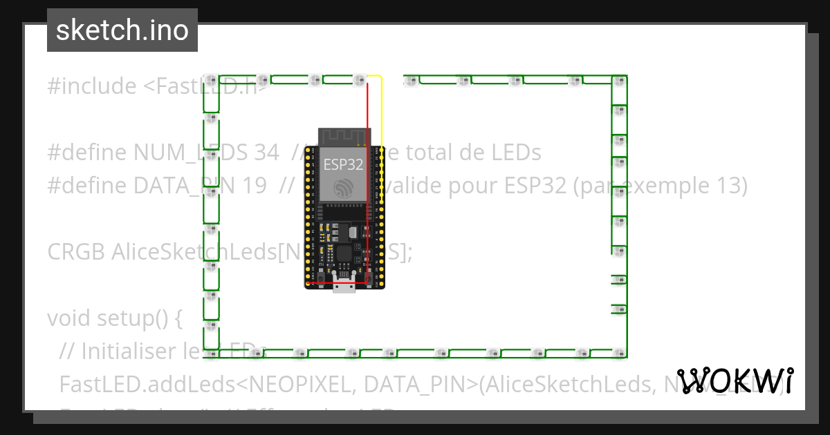 Ws2812b Copy Wokwi Esp32 Stm32 Arduino Simulator 9855