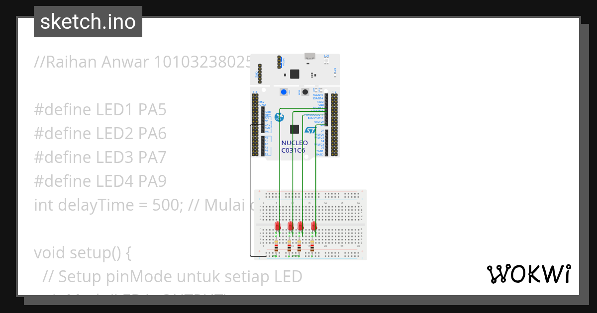 Wokwi - Online ESP32, STM32, Arduino Simulator