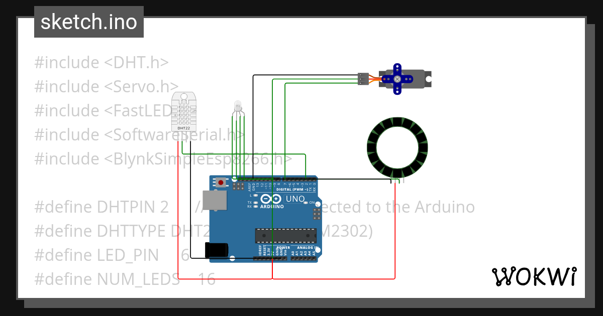Module 3 NXU Fatwa with Blynk - Wokwi ESP32, STM32, Arduino Simulator