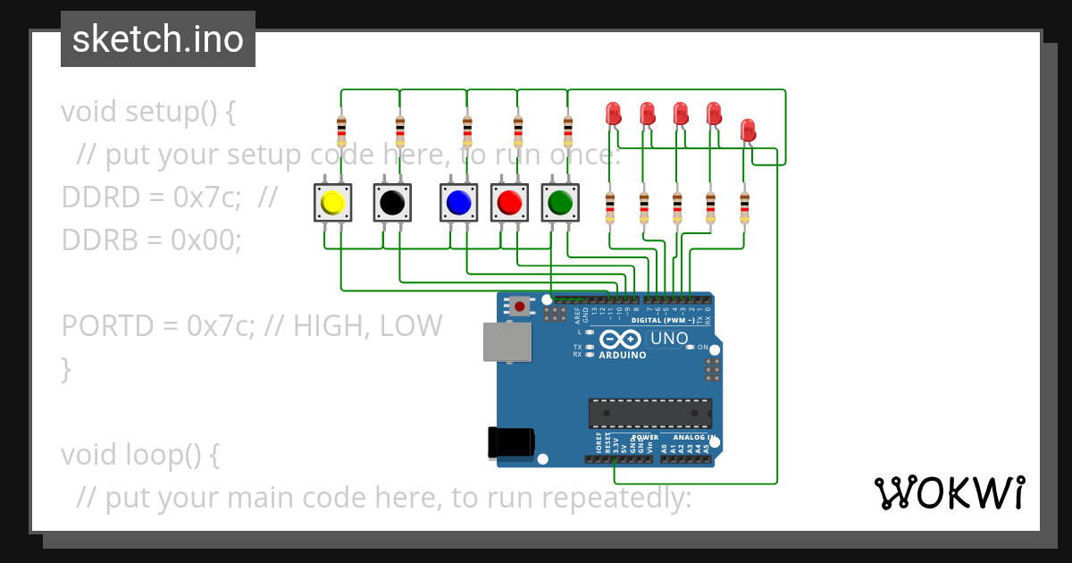 Wokwi - Online ESP32, STM32, Arduino Simulator