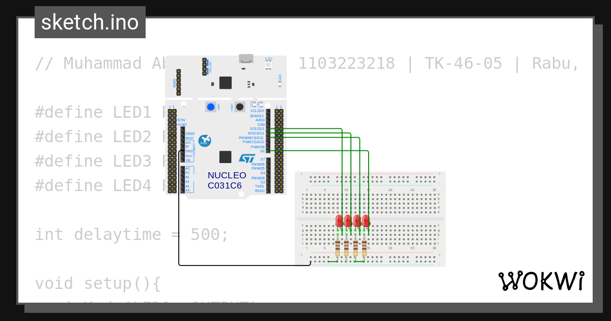 Muhammad Abdiel Abrar1103223218rabu4 Wokwi Esp32 Stm32 Arduino Simulator