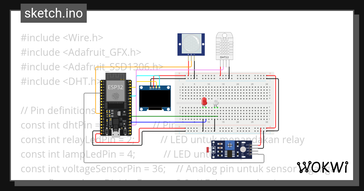 BMS SCADA - Wokwi ESP32, STM32, Arduino Simulator