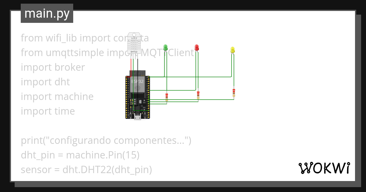 Projeto IoTMC - Smart City - Wokwi ESP32, STM32, Arduino Simulator