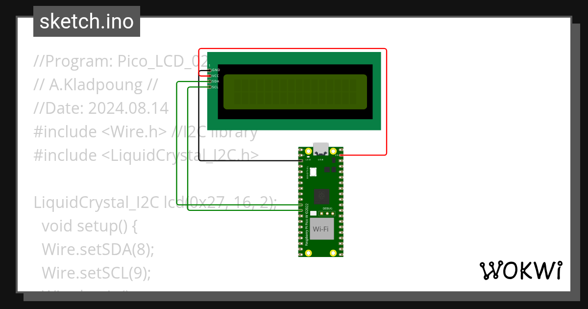 EX Hello Wold สวัสดีโลก - Wokwi ESP32, STM32, Arduino Simulator EX Hello Wold สวัสดีโลก - Wokwi ESP32, STM32, Arduino Simulator