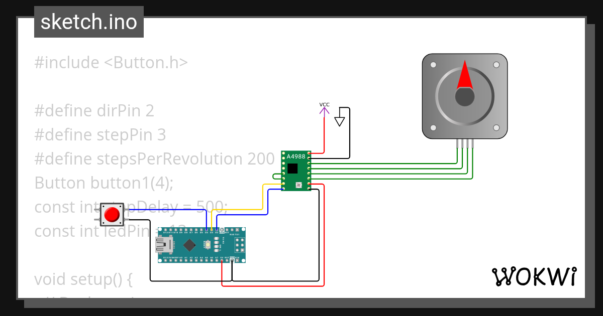 Arduino Nano Stepper Motor Button Control Copy444 Wokwi Esp32 Stm32 8060