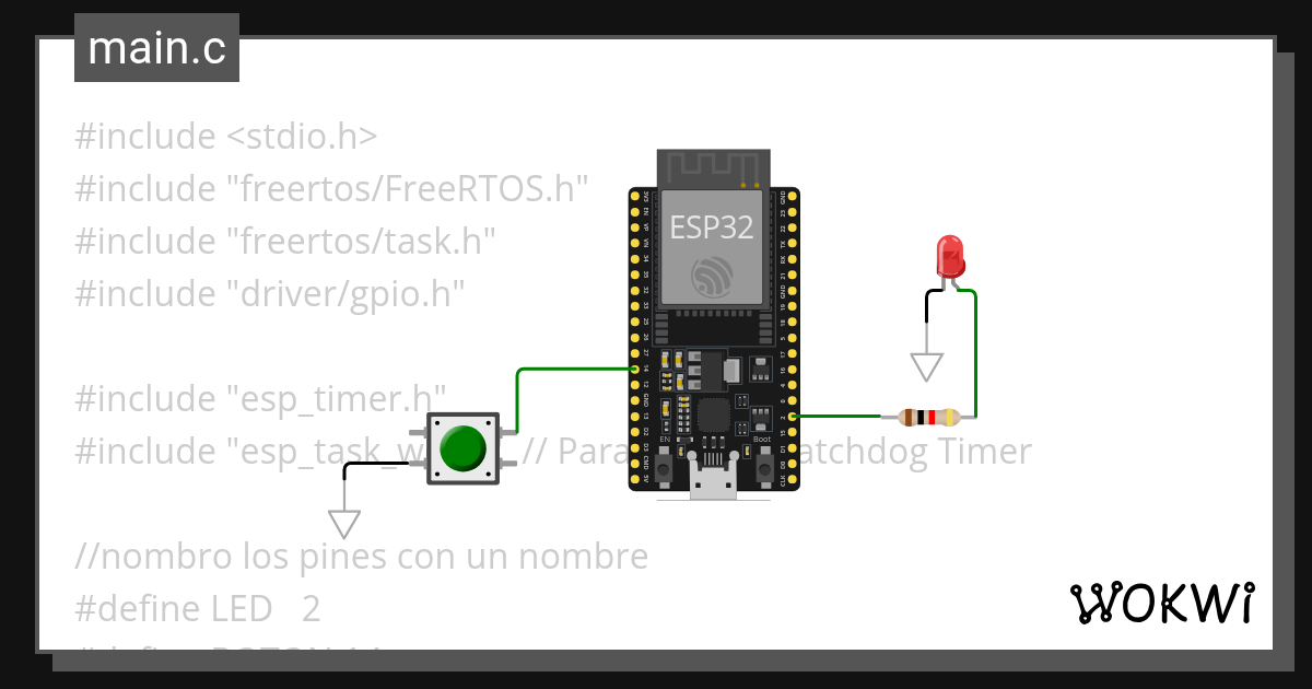 Watchdog - Wokwi ESP32, STM32, Arduino Simulator