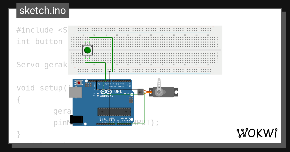 Servo Tamiya Wokwi Esp32 Stm32 Arduino Simulator 