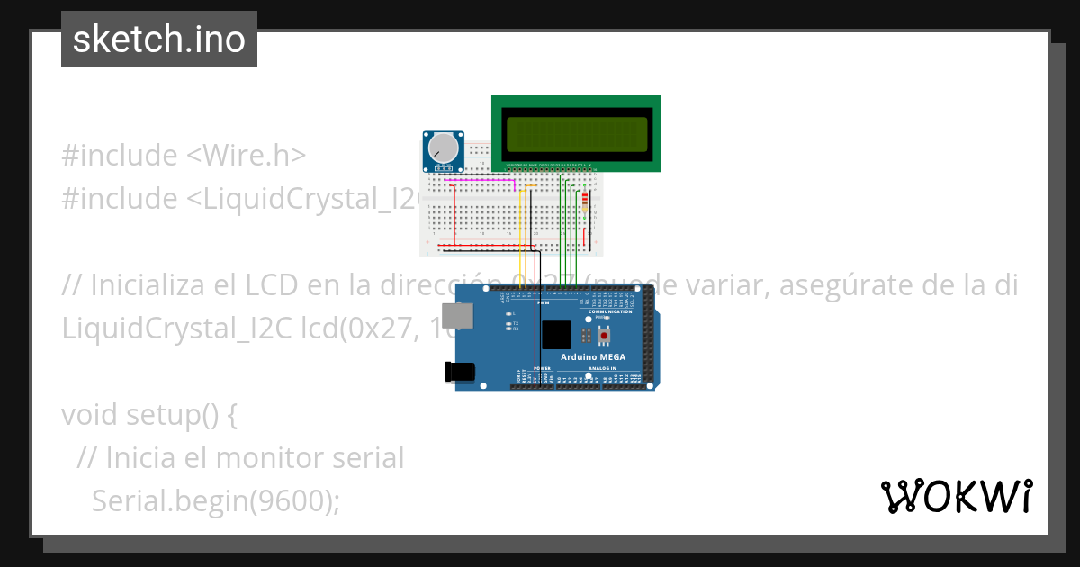 LCD - Wokwi ESP32, STM32, Arduino Simulator