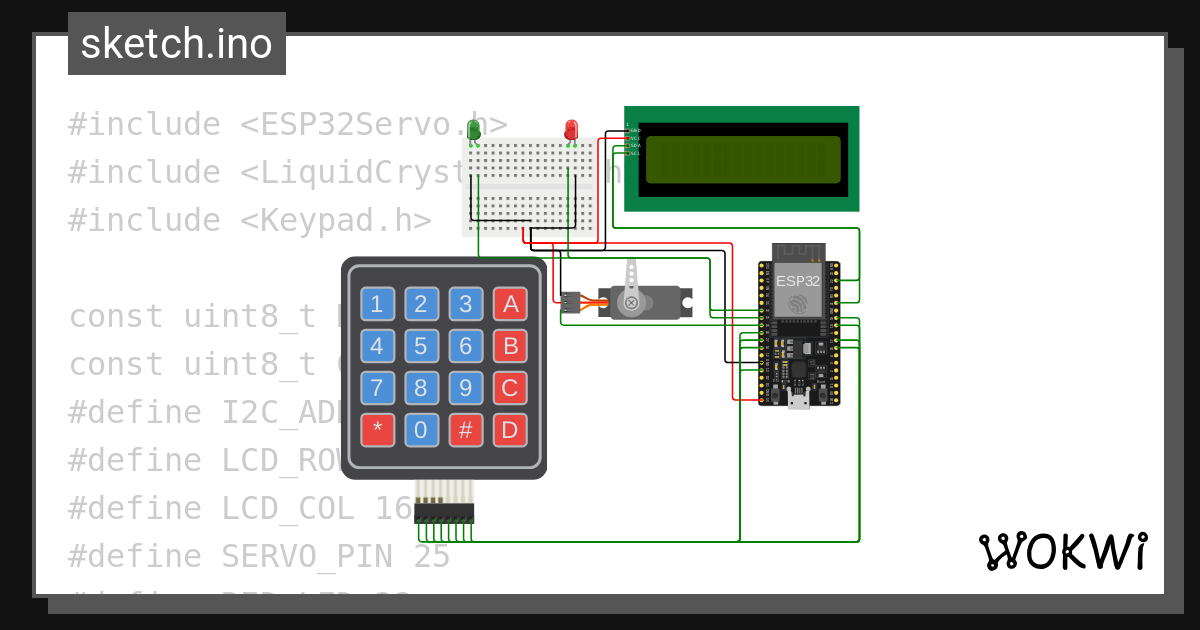 Esp32keypaddoor Wokwi Esp32 Stm32 Arduino Simulator 6301