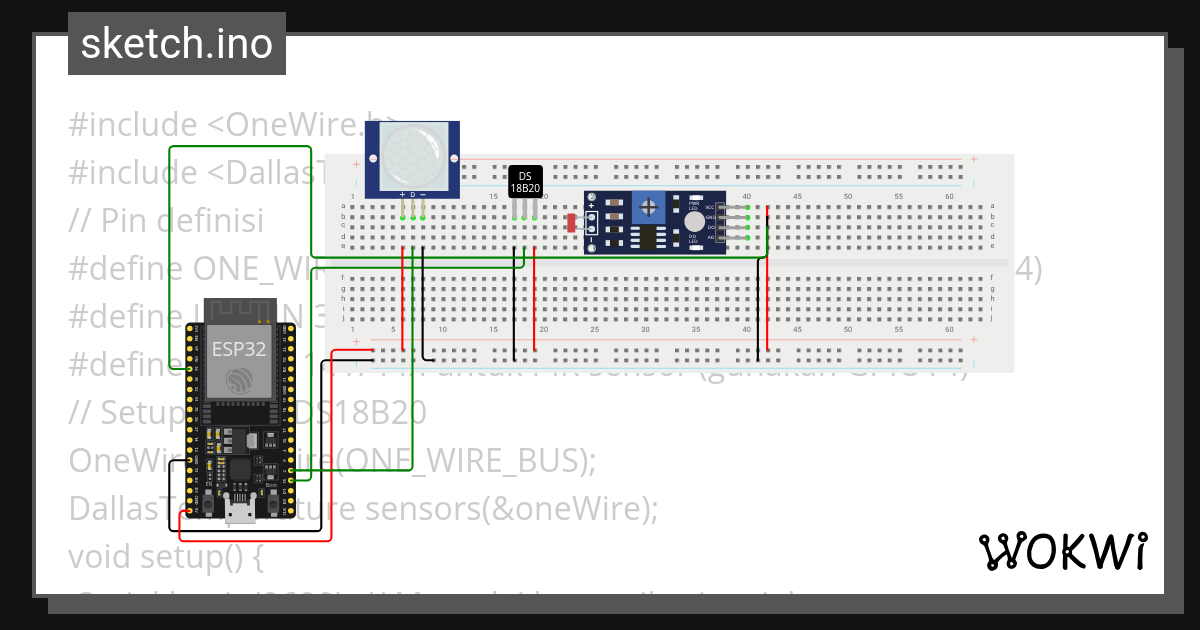 Praktikum 1 pertemuan 5 - Wokwi ESP32, STM32, Arduino Simulator