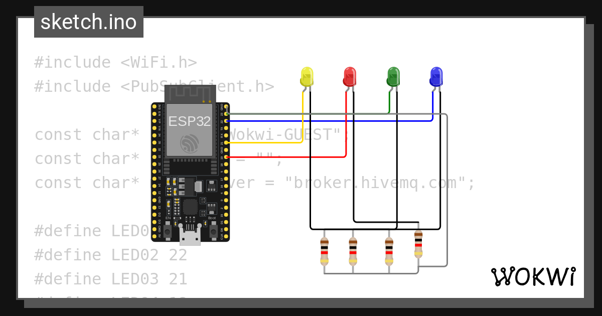 L R O Wokwi Esp32 Stm32 Arduino Simulator 5517