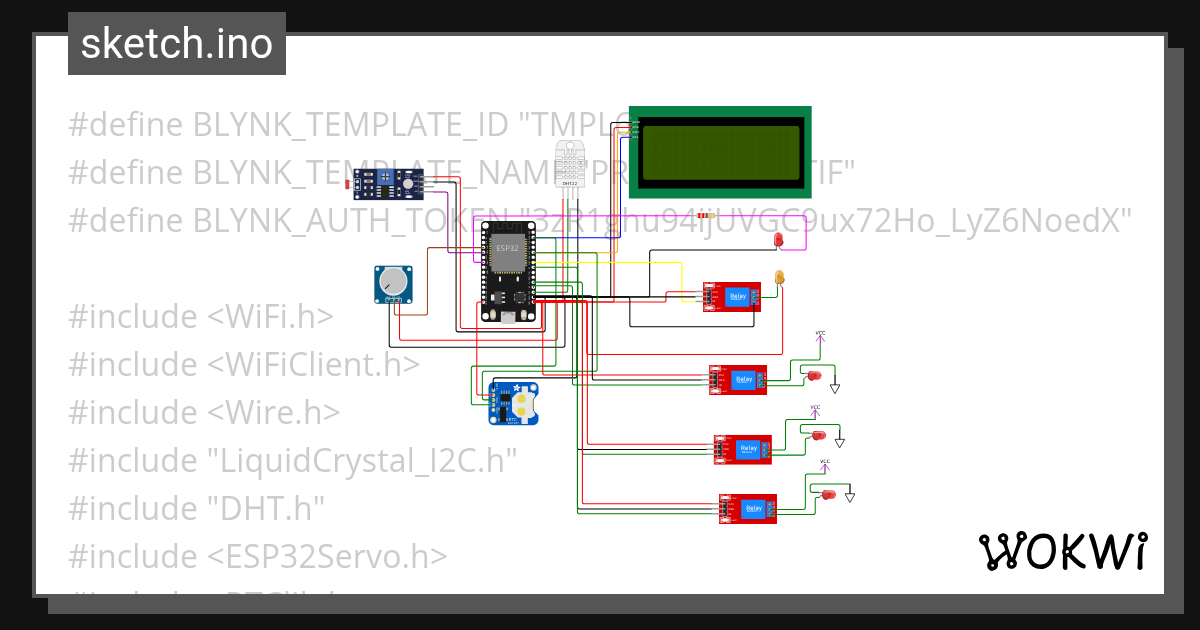 PROJEK SUMATIF DAFFA RAFIZ - Wokwi ESP32, STM32, Arduino Simulator