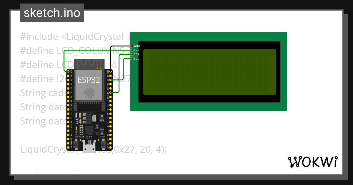 Cadena En Clases Wokwi Esp32 Stm32 Arduino Simulator 
