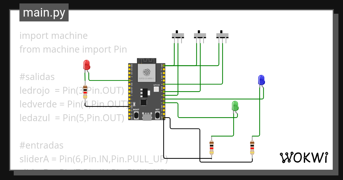 Nose Wokwi Esp32 Stm32 Arduino Simulator 
