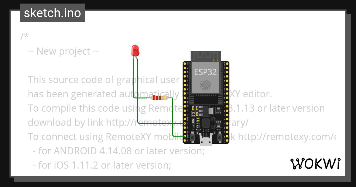 Testremotexy Wokwi Esp32 Stm32 Arduino Simulator 