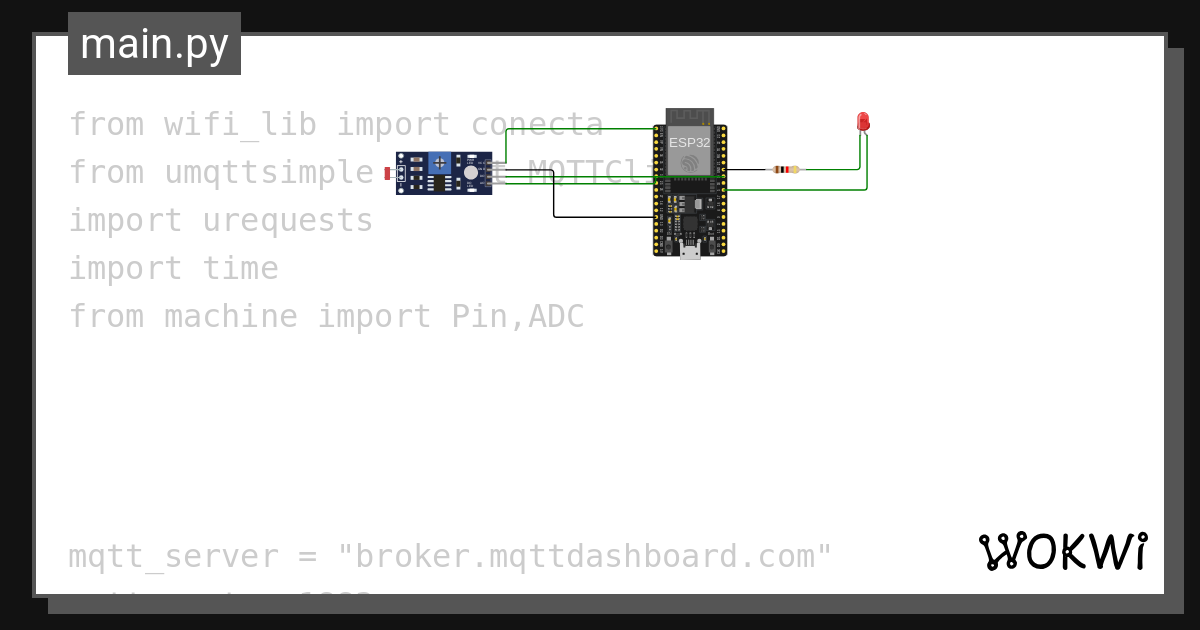 Iot Iluminação Wokwi Esp32 Stm32 Arduino Simulator 9497