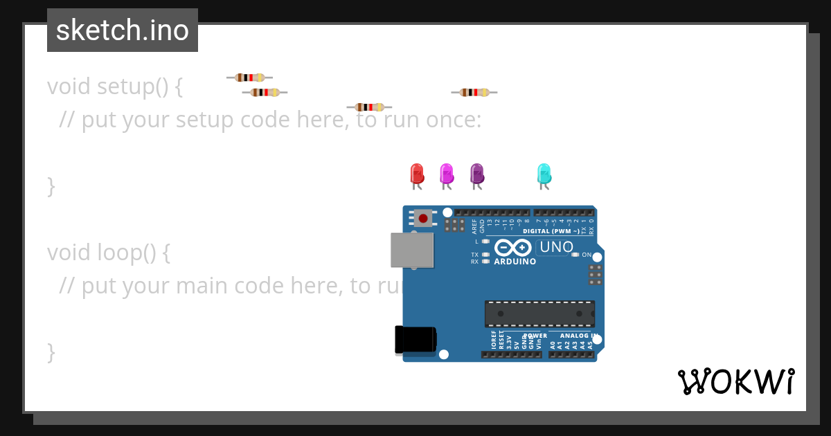 Secuencia Wokwi Esp32 Stm32 Arduino Simulator