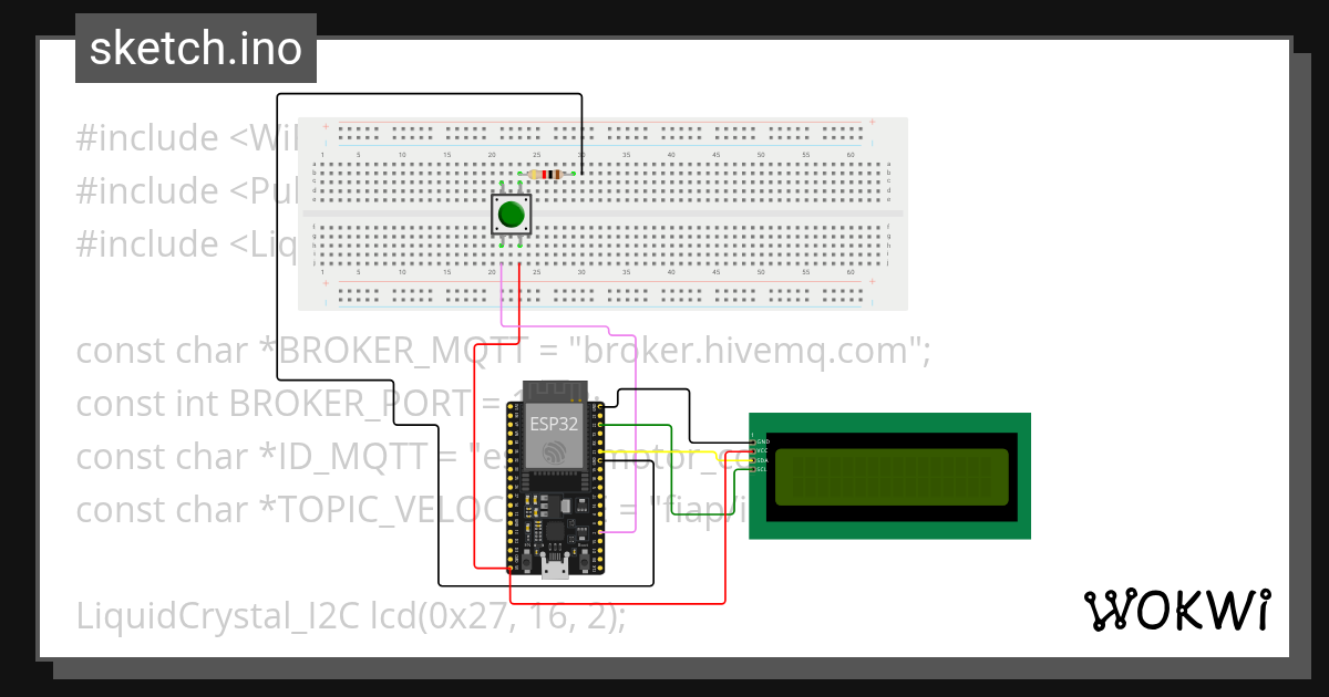Sprint Edge (com esp 32) - Wokwi ESP32, STM32, Arduino Simulator