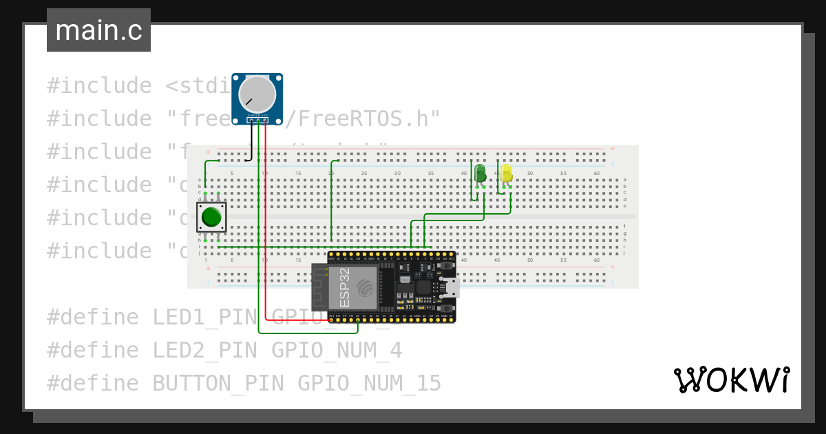 Questão 3 Wokwi Esp32 Stm32 Arduino Simulator