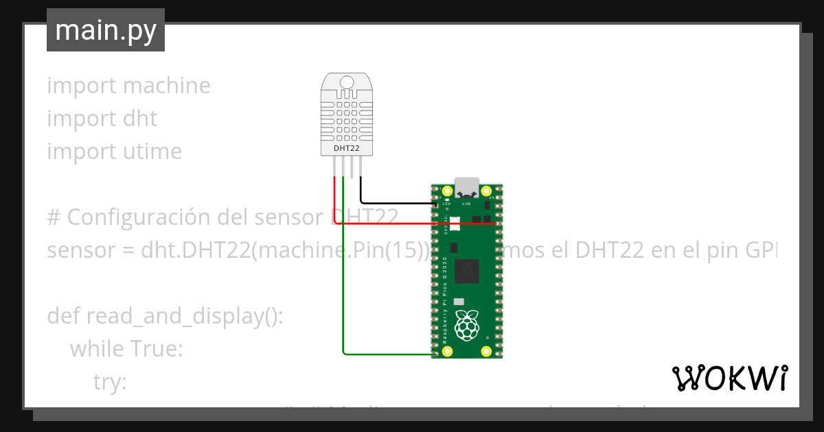 Temperatura Wokwi Esp32 Stm32 Arduino Simulator 