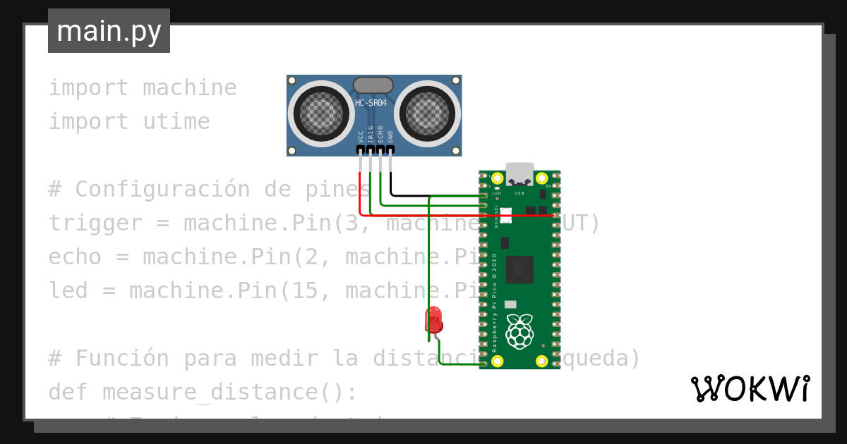 Distancias Wokwi Esp32 Stm32 Arduino Simulator 8066