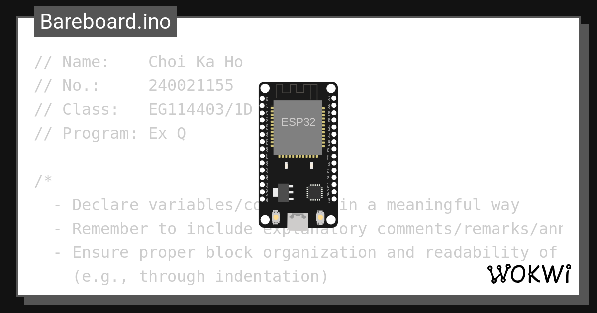 Teamplate1dexqchoikaho Wokwi Esp32 Stm32 Arduino Simulator 