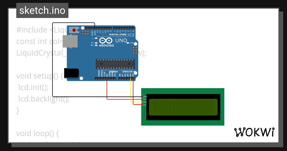 Lcd Wokwi Esp32 Stm32 Arduino Simulator