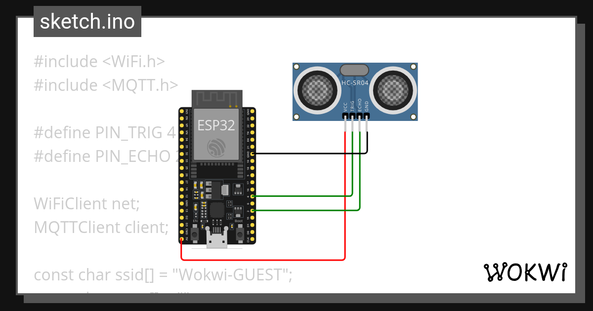 jarak-publish - Wokwi ESP32, STM32, Arduino Simulator